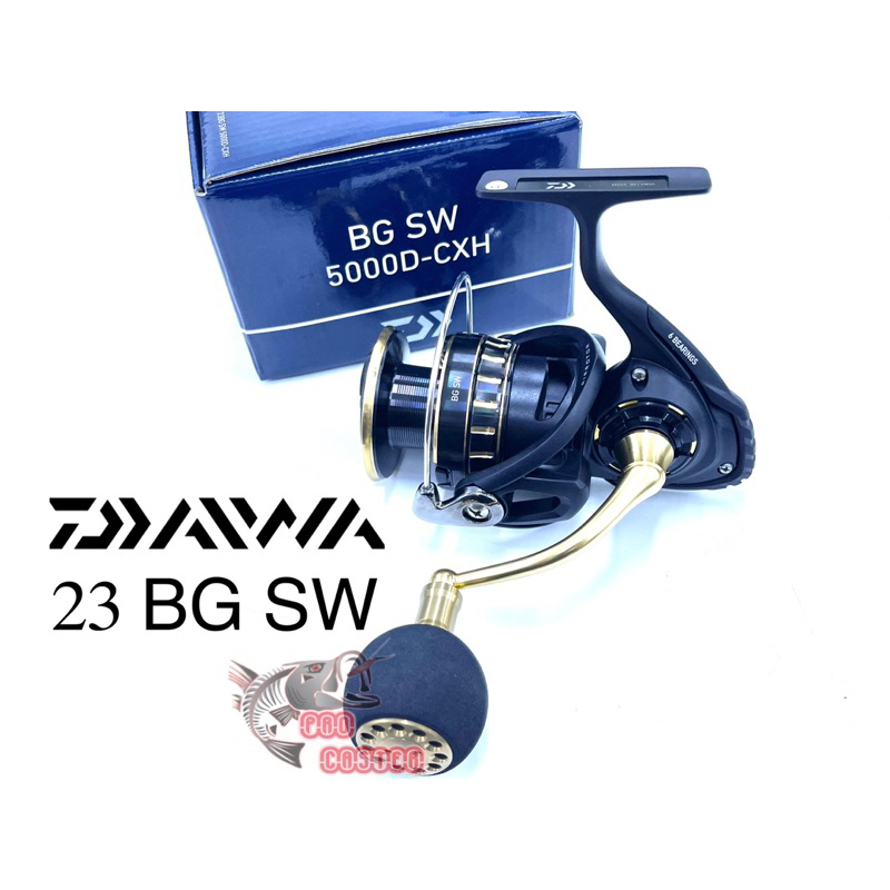 2023 DAIWA BG SW spinning fishing reel heavy duty reel | Shopee Malaysia