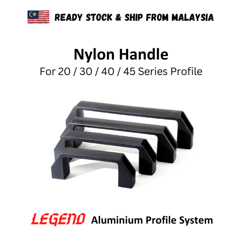 Nylon Handle / Profile Door Handle for Aluminium Profile 20 / 30 / 40 ...