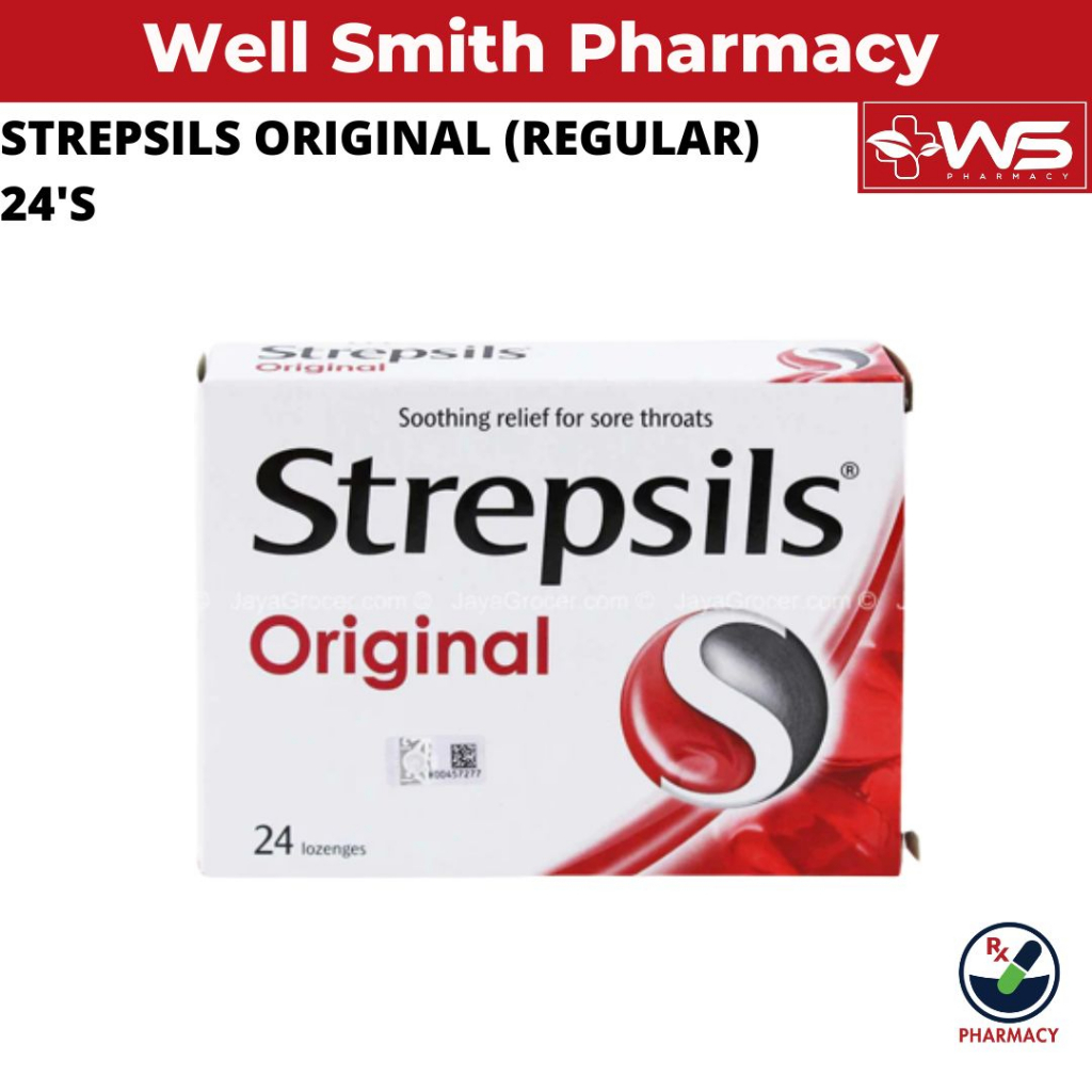 STREPSILS ORIGINAL (REGULAR) 24'S | Shopee Malaysia