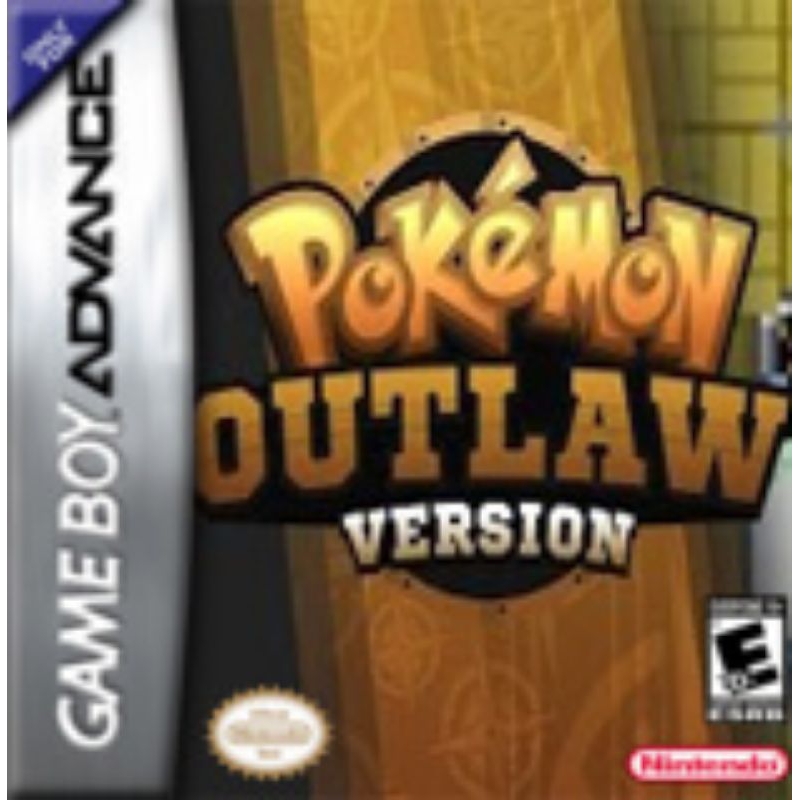 NEW NINTENDO GBA POKEMON OUTLAW VERSION GAME CARTRIDGE (ENGLISH ...