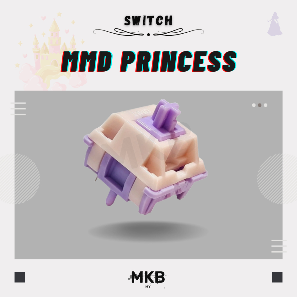 MMD Princess Linear Switches Switch for Mechanical or Gaming Keyboards ...