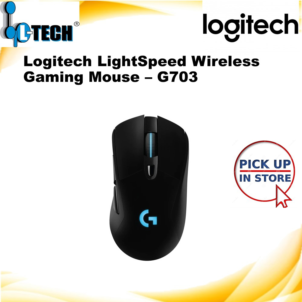 Logitech G703 LightSpeed Wireless Gaming Mouse ( 910-005642 ) | Shopee Malaysia