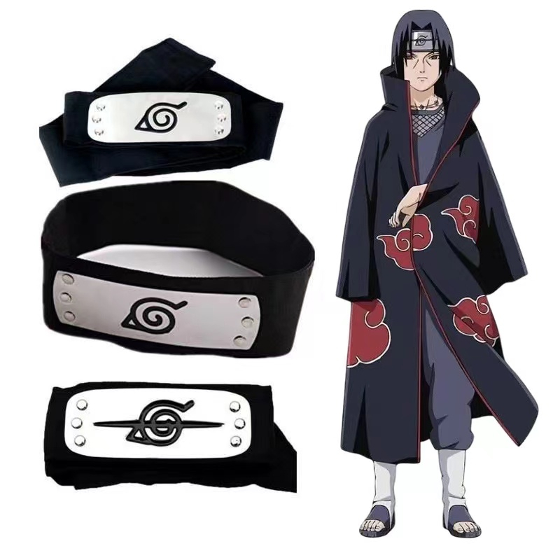 Naruto Weapon Headband Leaf Village Logo Cosplay Coostume Headband ...