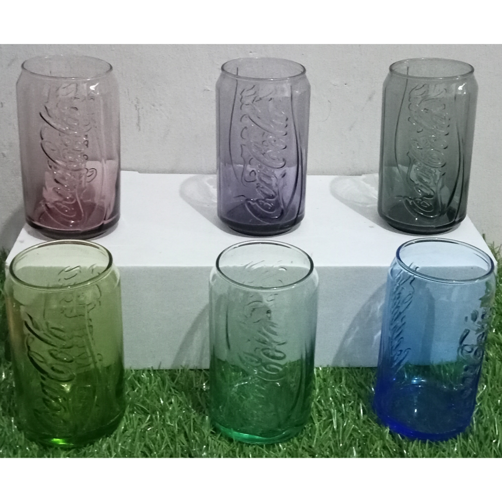 Limited-Editon McD McDonald's Happy Meal Mekdi Coca Cola "CAN" GLASS ...