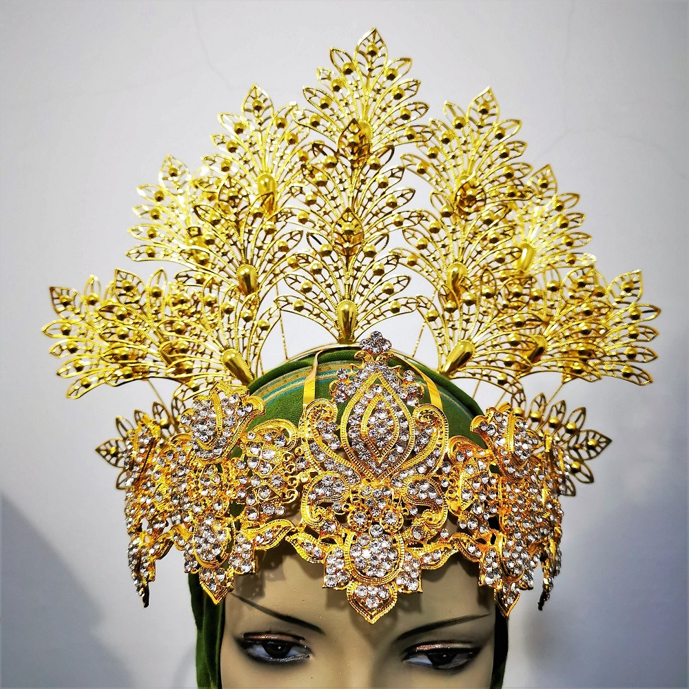 (SET) Tradisional Sanggul Lintang & Gandik Perkahwinan Pengantin ...