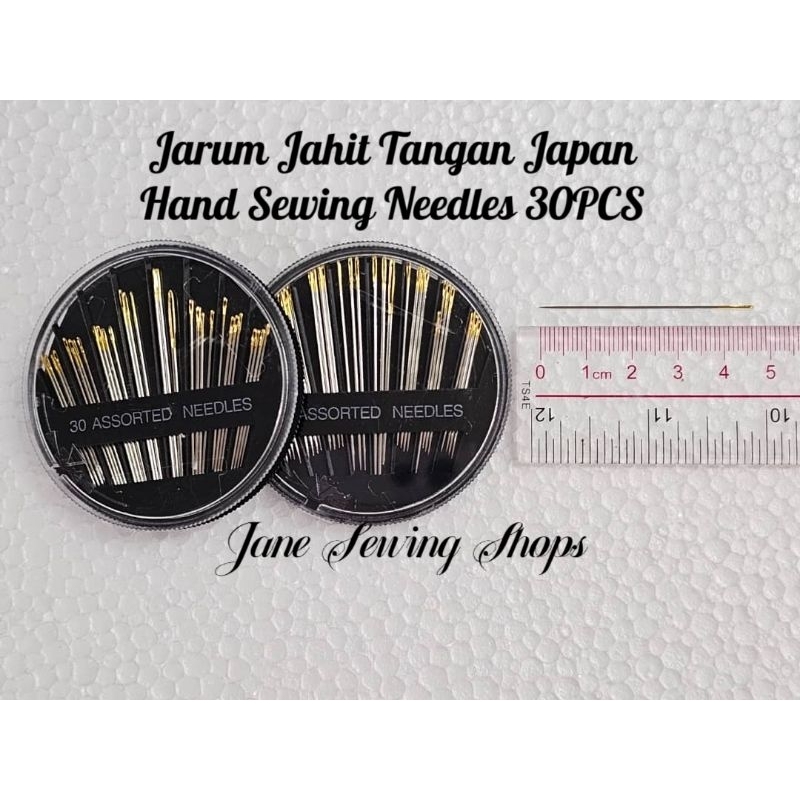 Jarum Jahit Tangan Japan (kepala Emas)/Hand Sewing Needles (1pc ...