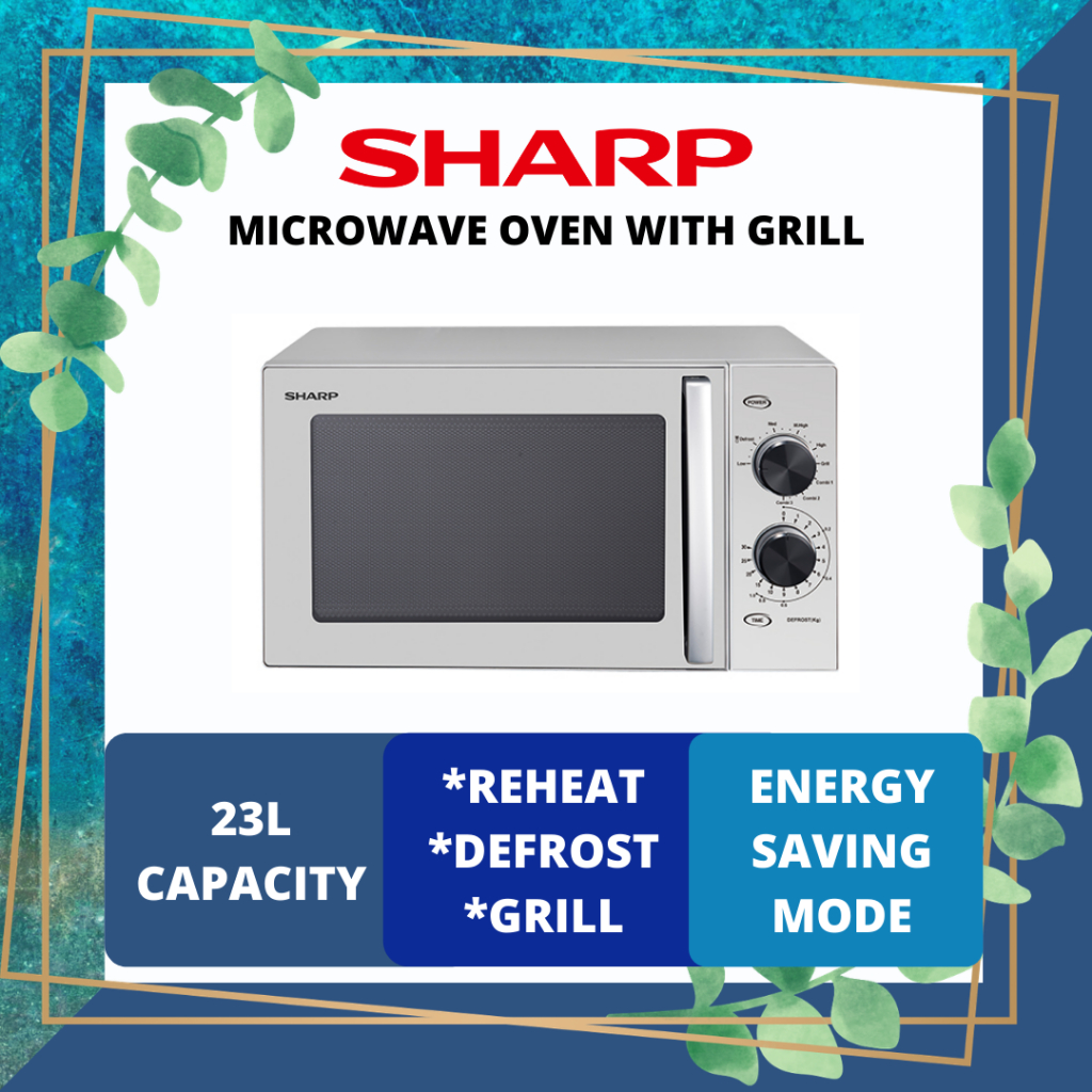 NEW MODEL 】Sharp Microwave Oven / Basic/ Grill / Convection (20L R219EK ...