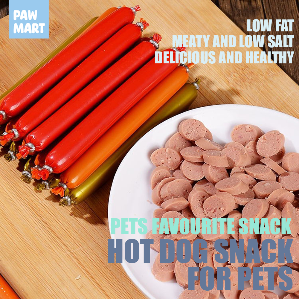 Pet Snack & Treats Sausage Hot Dog Snack for Cats & Dogs 狗狗猫咪食香肠零食 15G ...