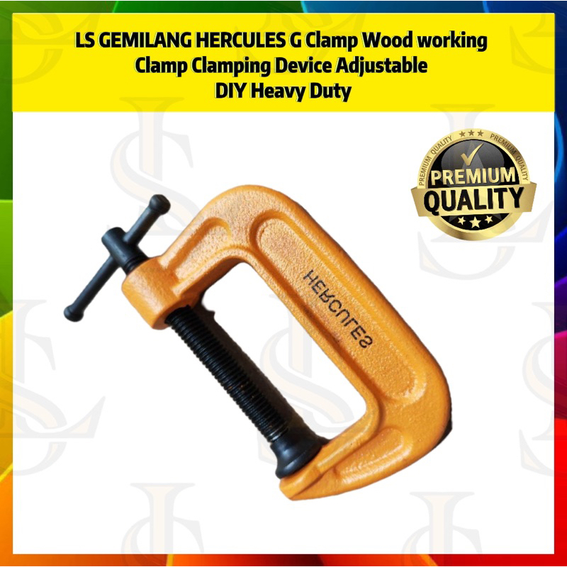 LS GEMILANG HERCULES G Clamp Wood working Clamp Clamping Device ...