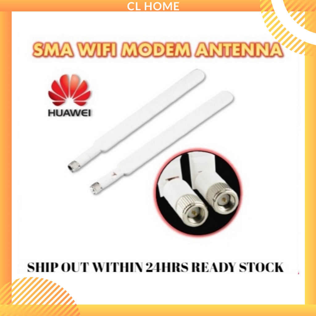 Huawei ZTE SMA ( Male ) External Antenna 1Pair For Modem B310 B315 B618 ...