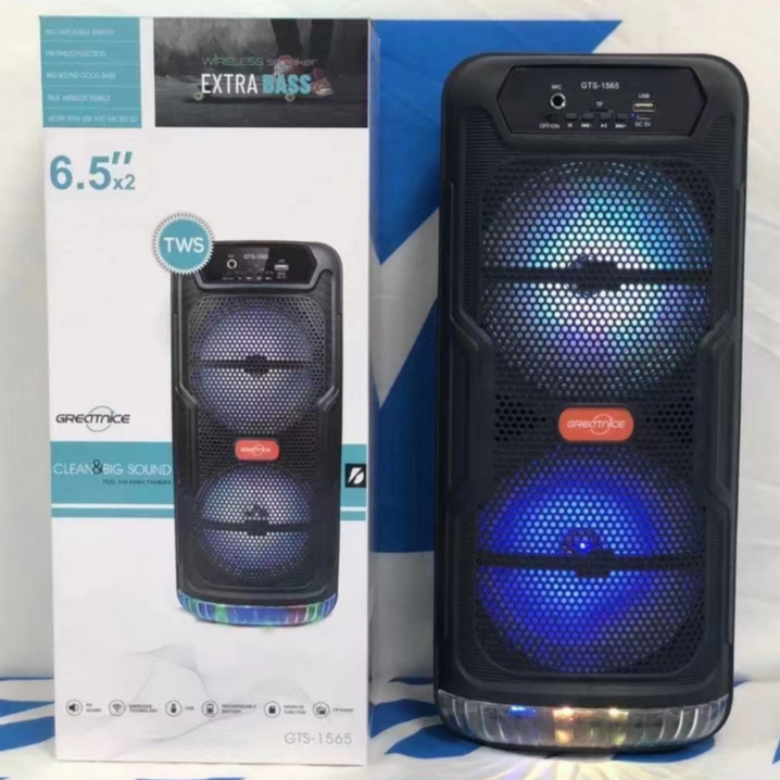 [ZQS4239] Wireless Portable Bluetooth Speaker With Led Light With Mic[4 ...