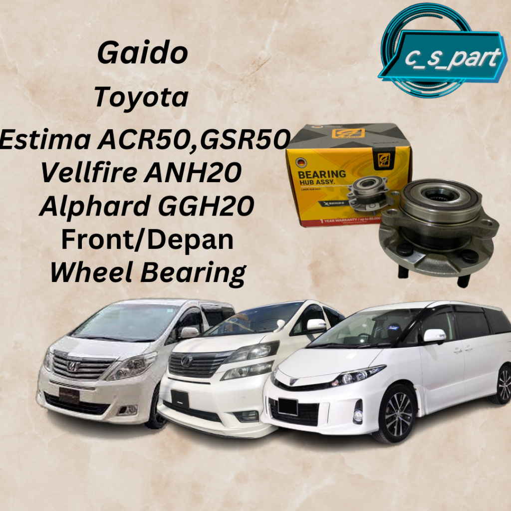 Gaido X-Series Toyota Estima ACR50,GSR50,Vellfire Anh20, Alphard GGH20 ...