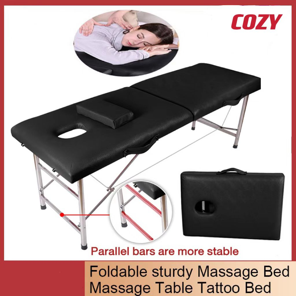 Massage Bed Katil Bekam Katil Urut Katil Spa Katil Mudah Lipat Massage Bed Portable Spa Facial