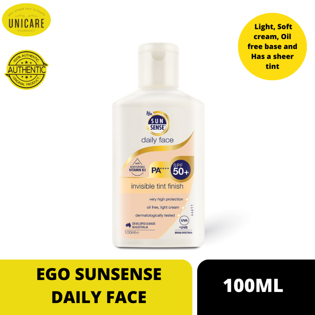 EGO SUNSENSE DAILY FACE SPF50++ 100ML | Shopee Malaysia