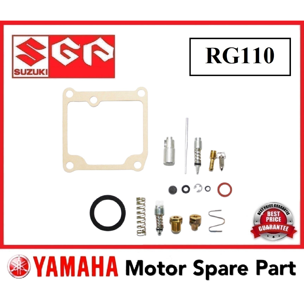 SUZUKI RG110 CARBURETOR REPAIR KIT // RG 110 RGS RG SPORT KARBURETOR ...