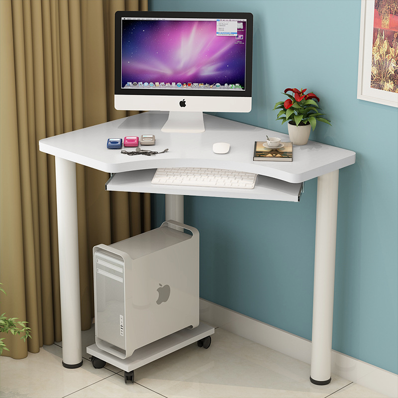 Mini computer desk for small household use simple corner corner corner ...