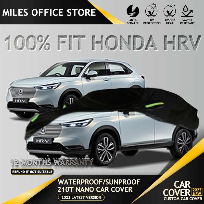 100% Fit For Honda HRV Upgrade Car Cover Sun Shade Penutup Kereta ...