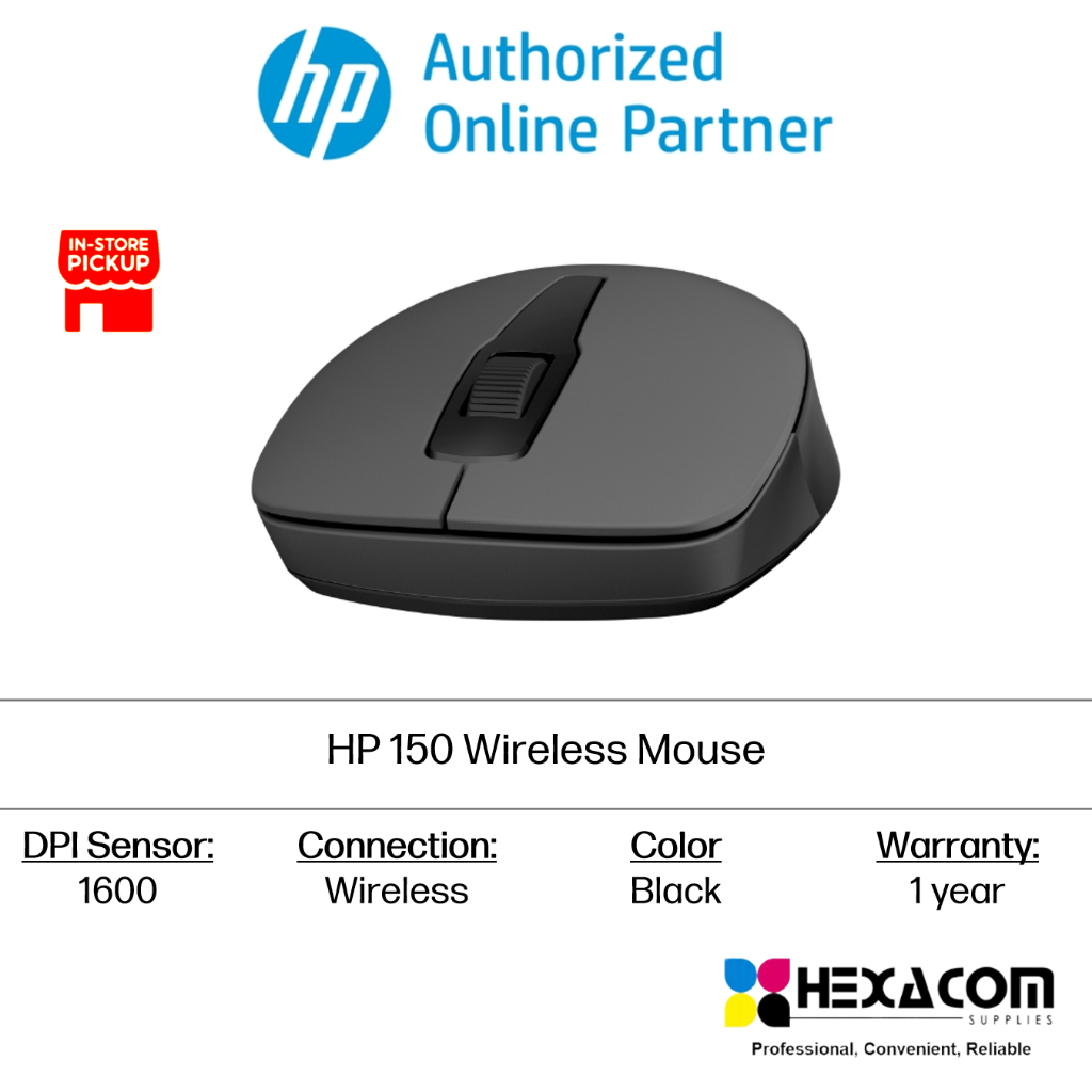 HP 150 Wireless Mouse (2S9L1AA) | Shopee Malaysia