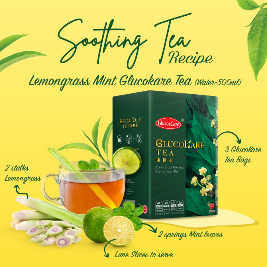 GlucosCare GlucoKare Tea 3g x 23 Tea Bags | Shopee Malaysia