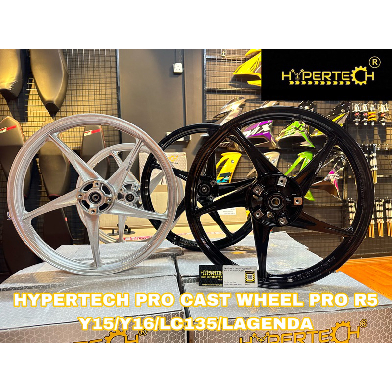 HYPERTECH PRO R5 SPORT RIM Y15/Y16/NVX/LC4S/LAGENDA/LC5S/LCV8/Y125 FREE ...