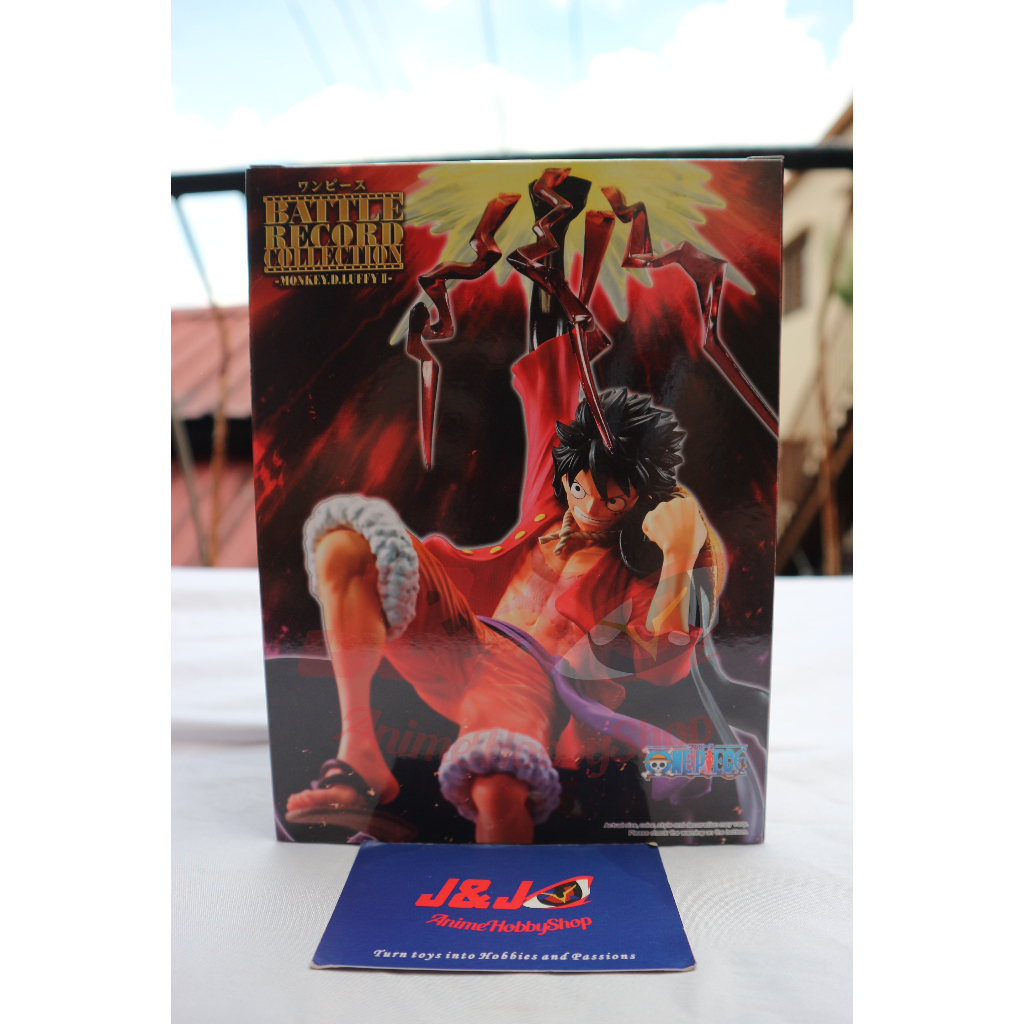 BANPRESTO ONE PIECE BATTLE RECORD COLLECTION-MONKEY D LUFFY 2 | Shopee ...