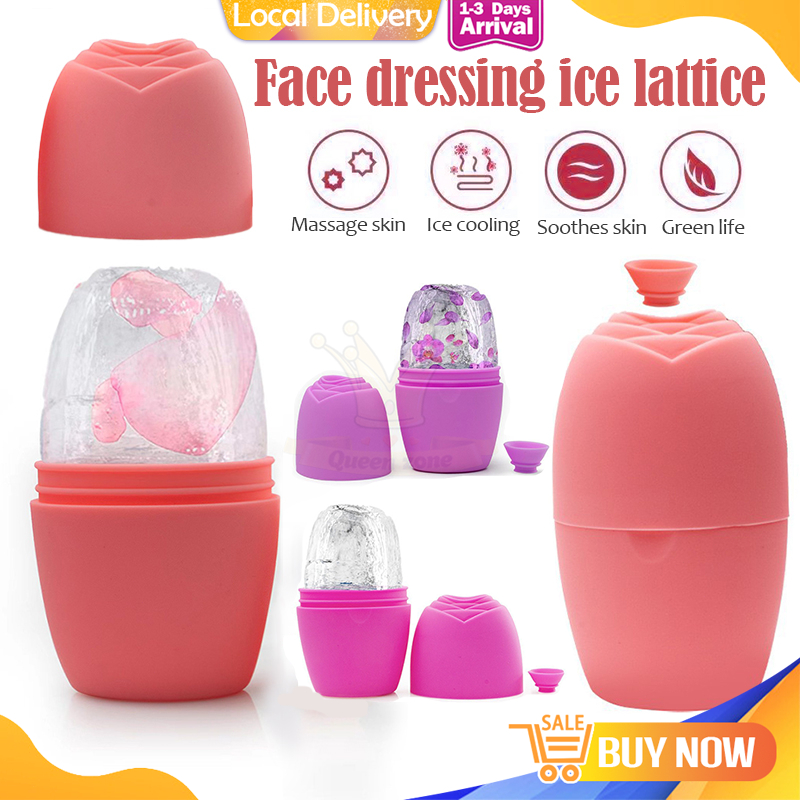 Massage Ice Face Roller Face Eye Reusable Beauty Ice Facial Contour ...