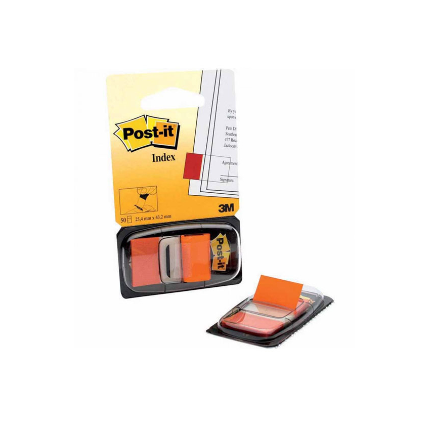 3M Post It Tape Flag 680-4 Orange (25.4mm x 43.2mm) | Shopee Malaysia