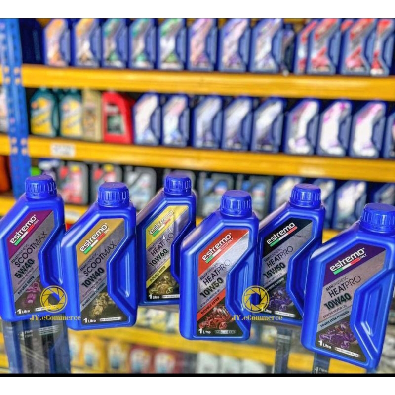 Estremo Italy 4T Heatpro/Motomax/Scootmax 1/1.2 LITTER Motor Oil ...