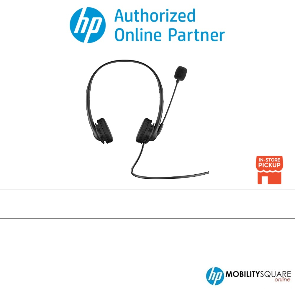 HP Stereo Headset G2 (3.5mm) 428H6AA | Shopee Malaysia