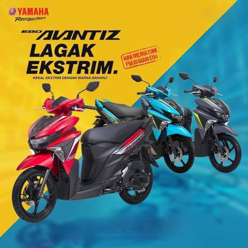 Yamaha Ego Avantiz V3 Body Cover Set Original HLY | Shopee Malaysia