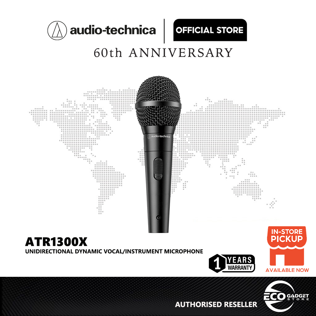 Audio-Technica Unidirectional Dynamic Vocal/Instrument Microphone ...