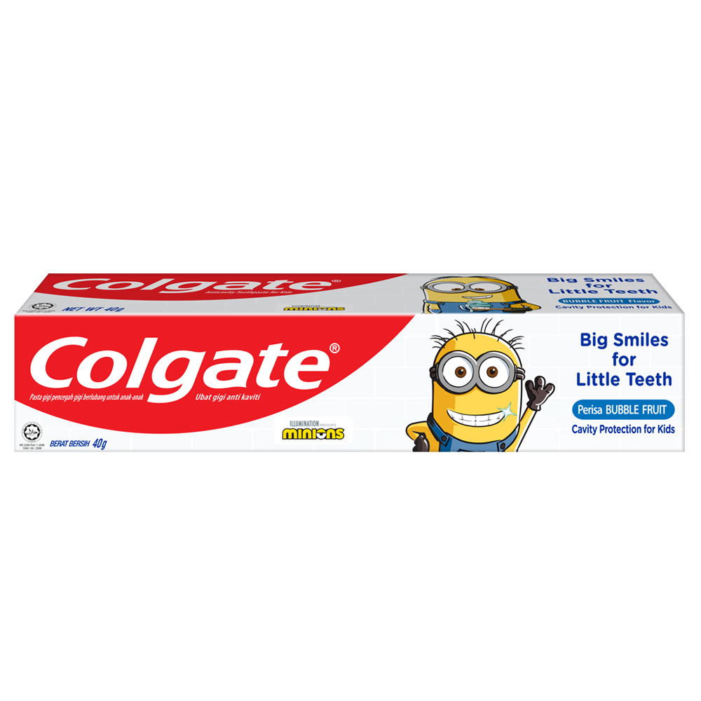 Colgate Kids Minion & Tiger Toothpaste 40g - FUN SIZE | Shopee Malaysia