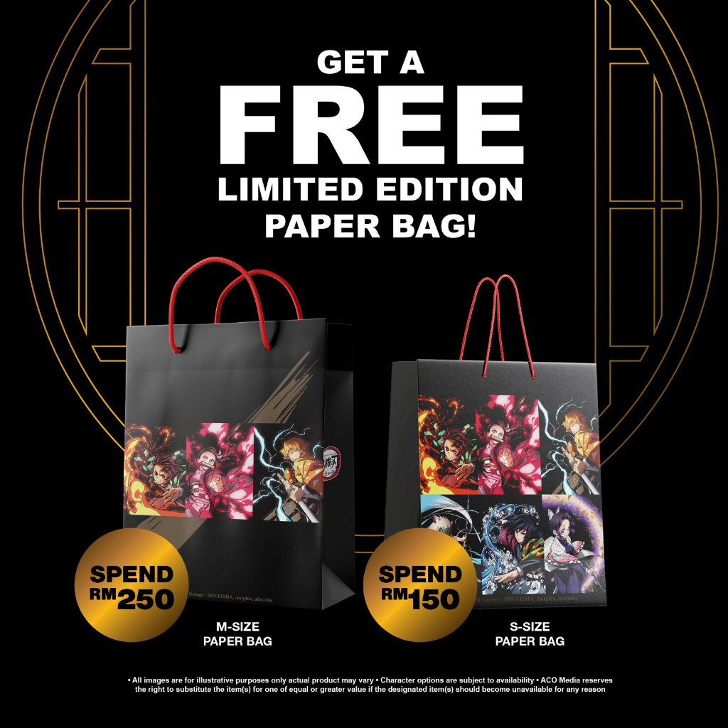 Free Limited Edition (S/M) Paper Bag | Shopee Malaysia