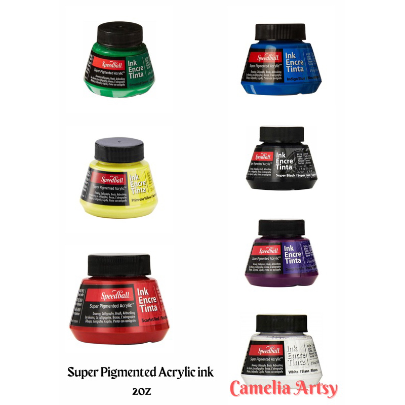Speedball Super Pigmented Acrylic Ink 60ml🔥offer🔥 | Shopee Malaysia