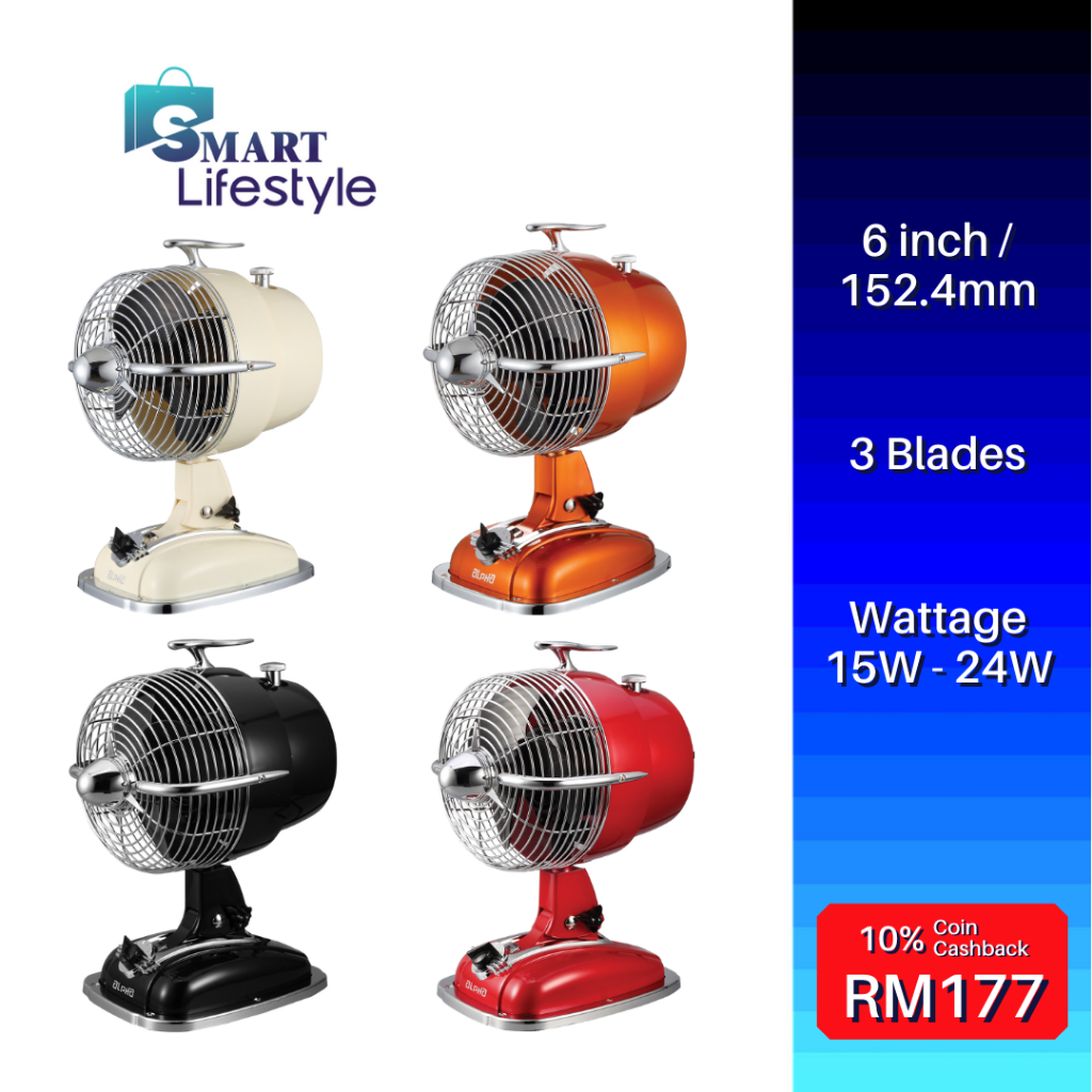 Alpha Mini Jet Fan (6”) | Shopee Malaysia