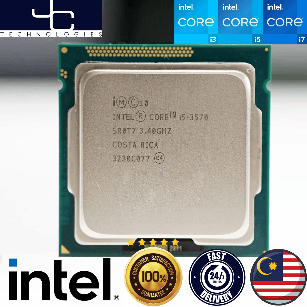 ⚡ Intel Core i3 i5 i7 i5-2500K i5-3470 i5-3570 i5-4670K i7-3770 i7 ...