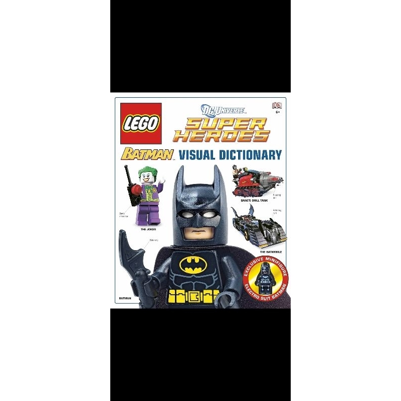 LEGO Batman: Visual Dictionary (with Batman Electro Suit minifigure ...