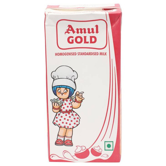 Amul Gold Homogenised Standardised Milk 1 Liter | Shopee Malaysia