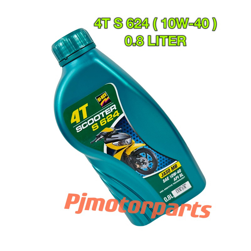 (100% ORIGINAL HI-REV ) 4T SCOOTER SEMI SYNTHETIC S 724 645 624 HIREV ...