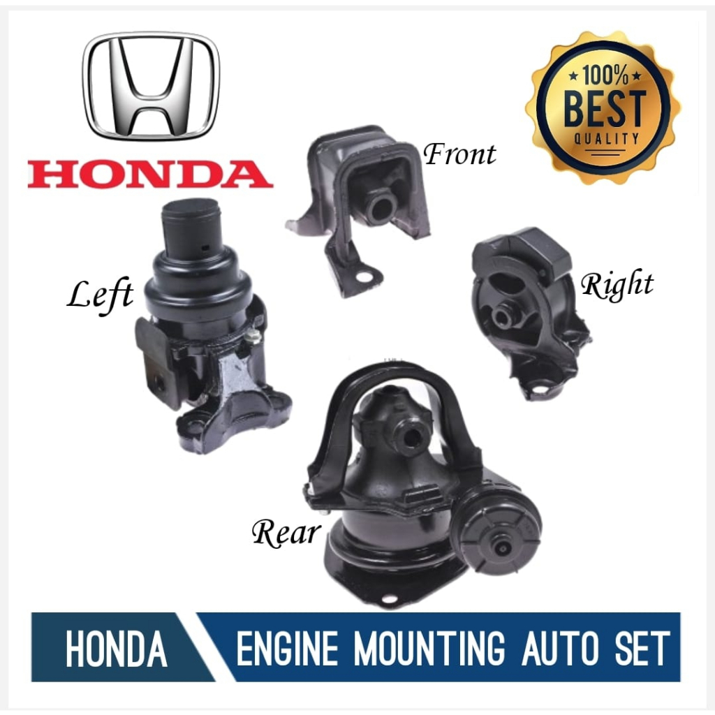 HONDA Engine Mounting Auto Set for Honda Accord SV4 2.0/2.2L NO V-TEC ...