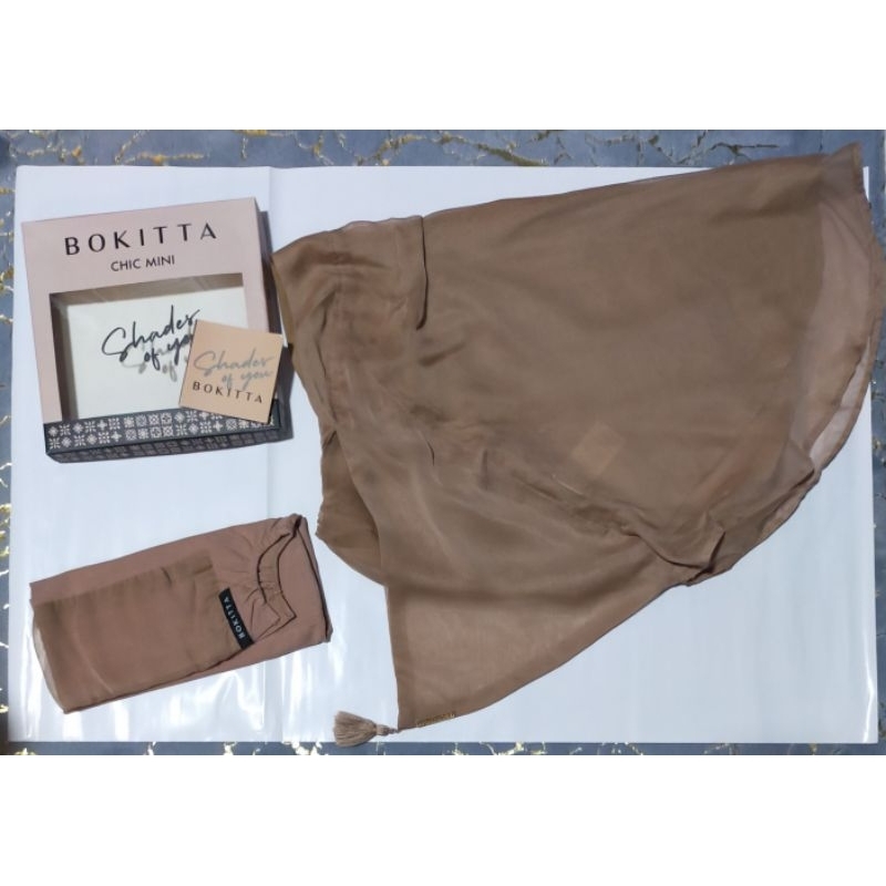 Original Preloved Bokitta - Basic Plain Lite Chiffon (Chic Mini) | Shopee Malaysia
