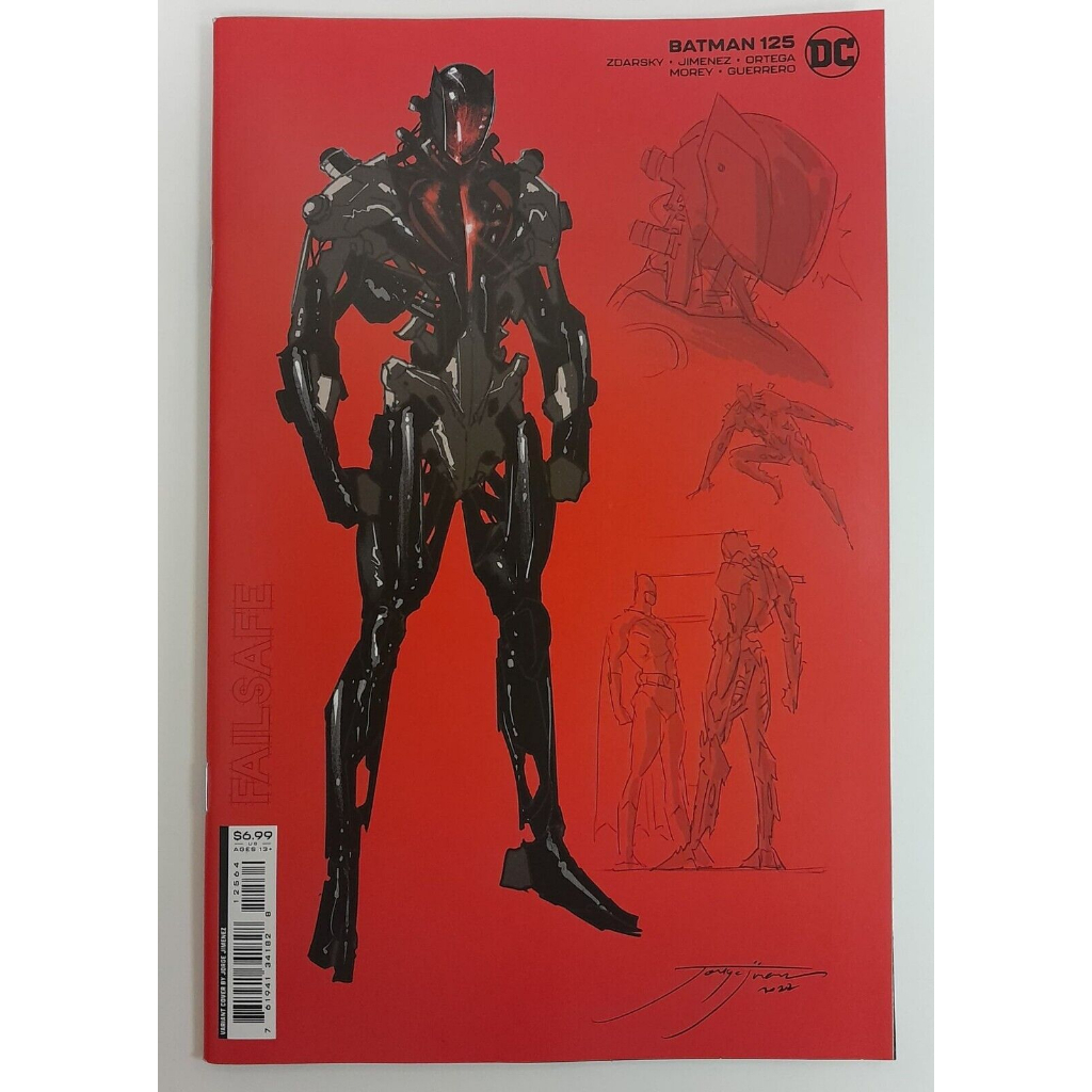BATMAN #125 FAILSAFE PROTOCOL DESIGN DC COMICS | Shopee Malaysia