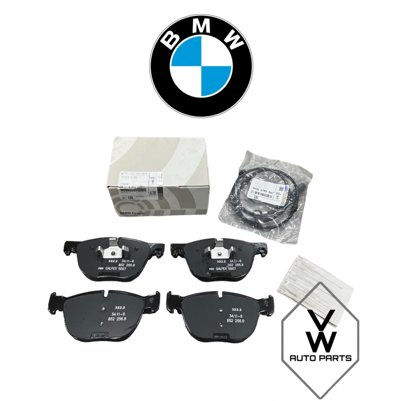 ( 100% ORIGINAL ) FRONT DISC BRAKE PAD WITH SENSOR BMW X5 E70 X6 E71 ...