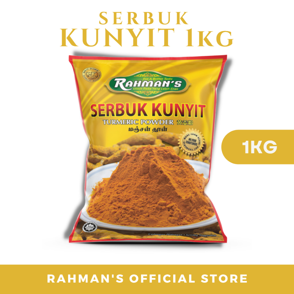 Rahman's Turmeric Powder (1 KG) | Serbuk Kunyit Rahman's (1 KG ...