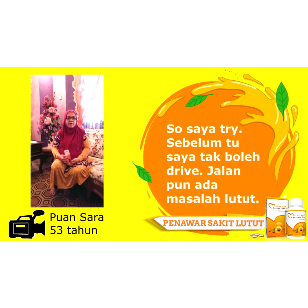 [HQ ORI] PN SARA KONGSIKAN PENGALAMAN SENDI LUTUT SEMAKIN KUAT DGN ...