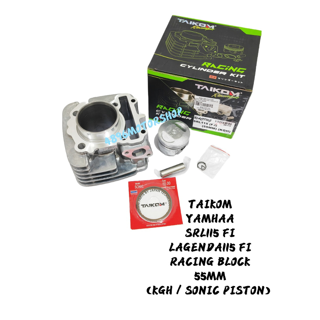 TAIKOM YAMAHA LAGENDA115 FI SRL115 FI SRL 115 FI LAGNEDA 55MM 57MM ...