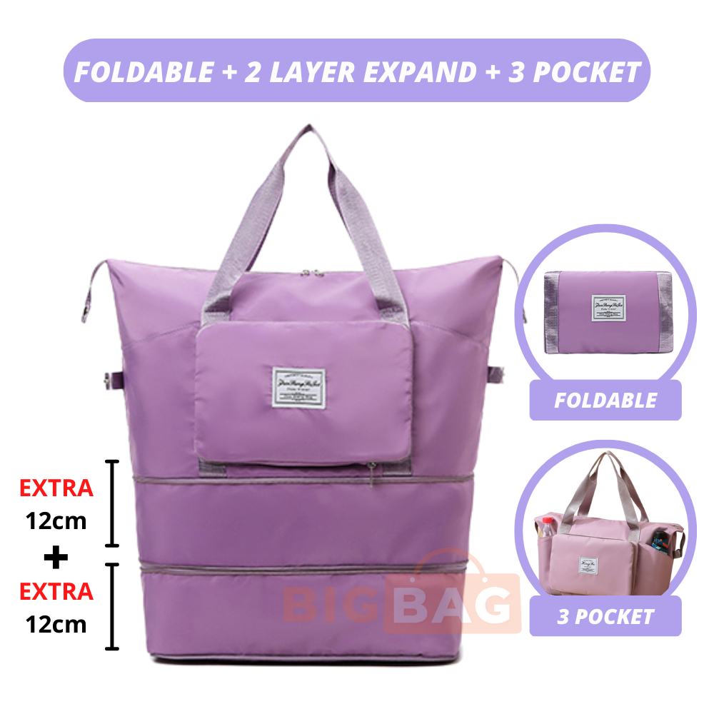 Beg Travel Bag Waterproof Beg Baju Travel Murah Beg Balik Kampung Besar ...