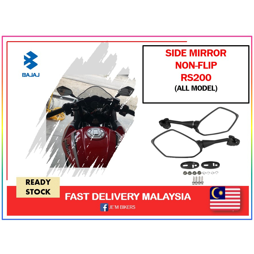 SIDE MIRROR PULSAR RS200 | GIXXER SF | NINJA | CBR | ALL MODEL | Shopee ...