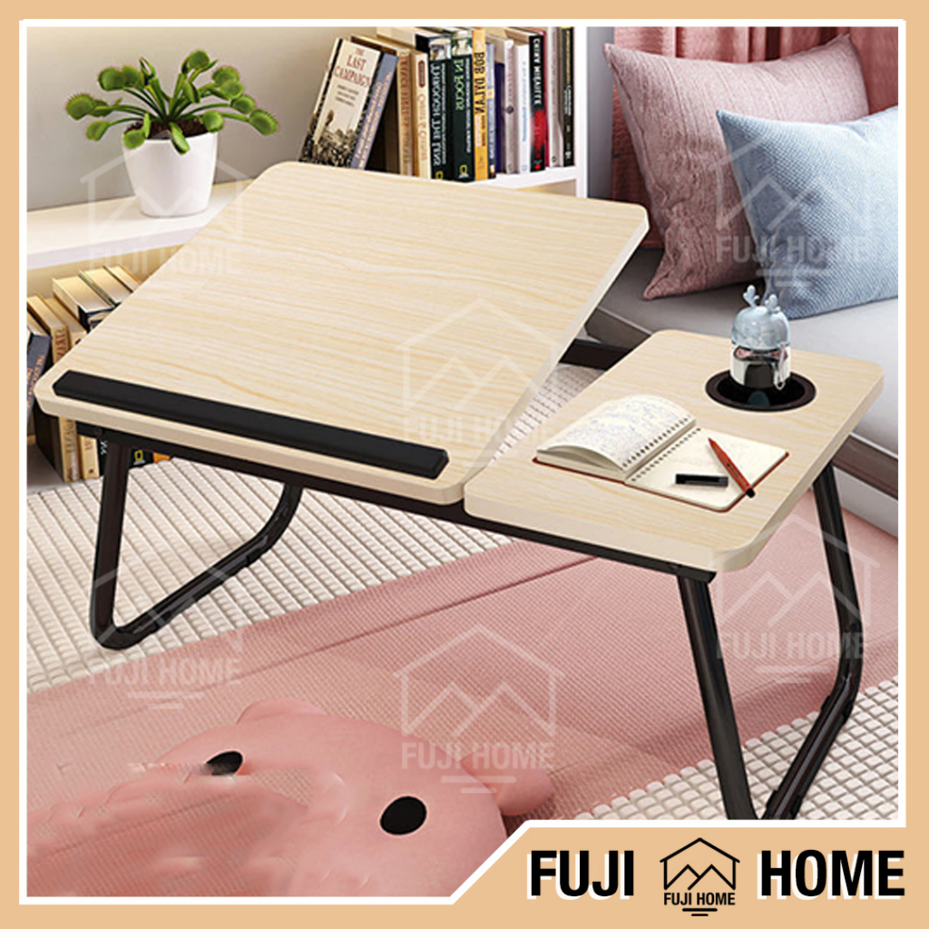 🏠READY STOCK🏠Laptop Holder Foldable Laptop Desk Anti-slip Bed Mini ...