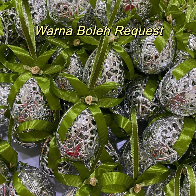 50pcs Handmade Bunga Telur Kerawang PREMIUM BUNGA TELUR / BUNGA TELOR ...